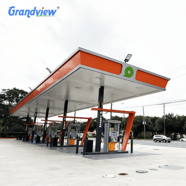 What Are the Standard Gas Station Canopy Dimensions?